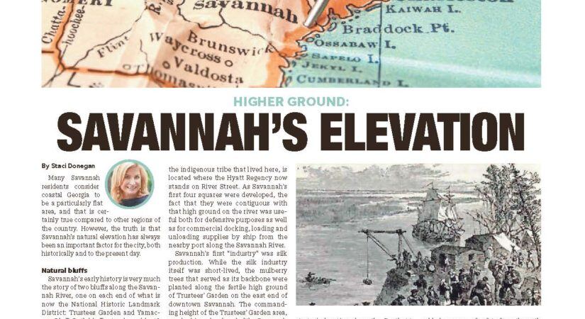 HIGHER GROUND: SAVANNAH’S ELEVATION - Staci Donegan Real Estate